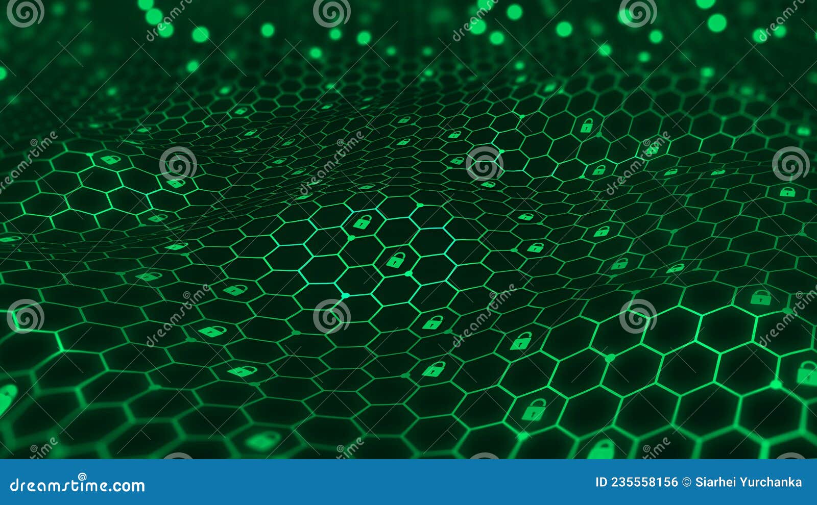 Protection of Private Data. Hexagonal Clusters of Quantum Architecture ...