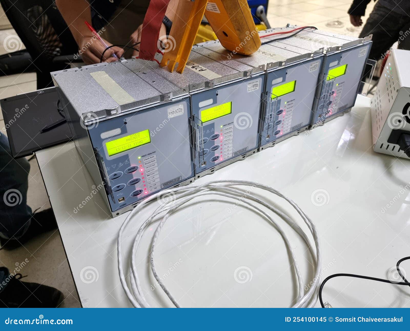 Protection Relay Configuration and Testing Stock Image - Image of ... Protection Relay Configuration and Testing Stock Image - Image of ...