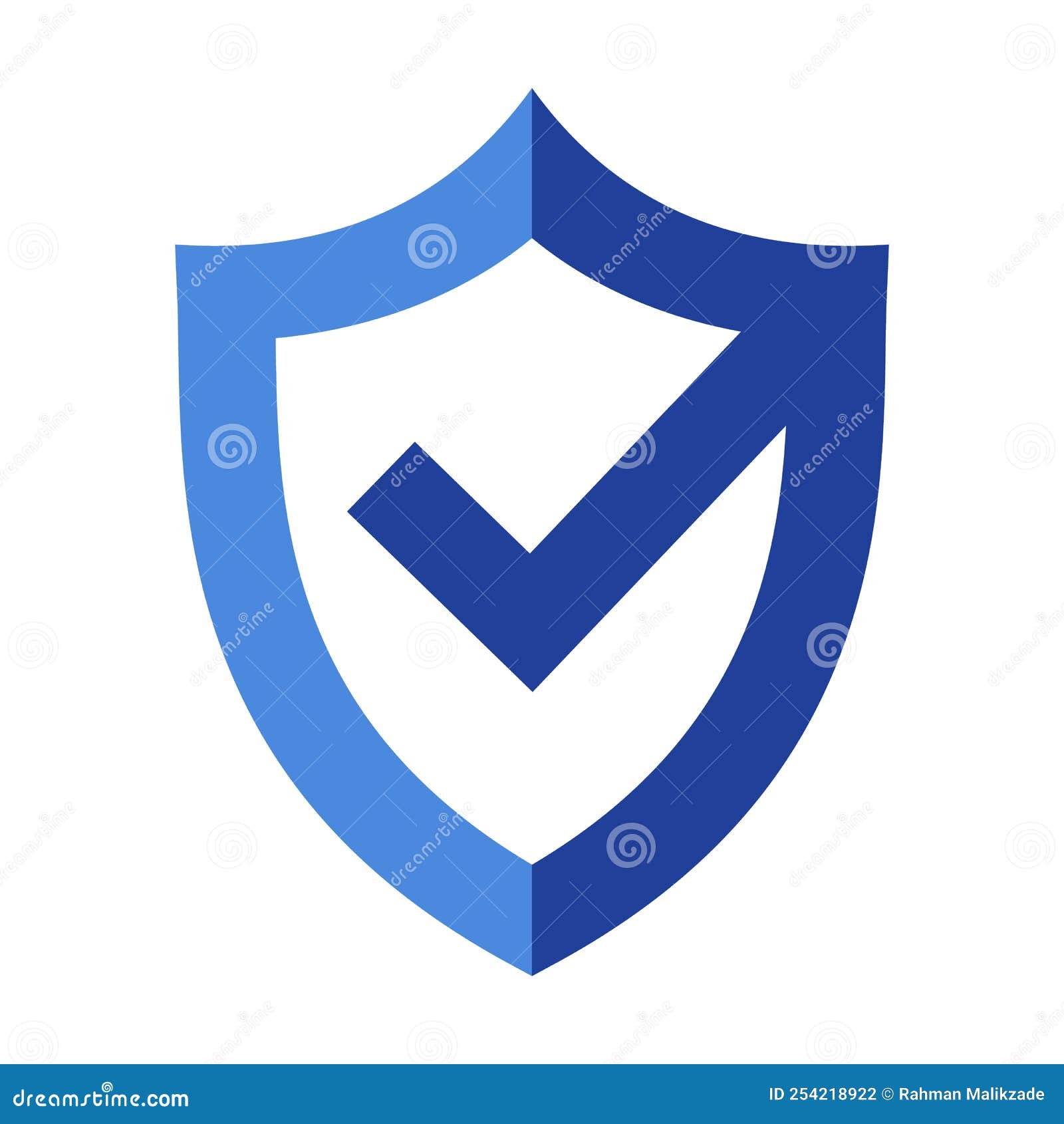 Protection, Security or Safe Icon. Shield Check Mark Vector ... Protection, Security or Safe Icon. Shield Check Mark Vector ...