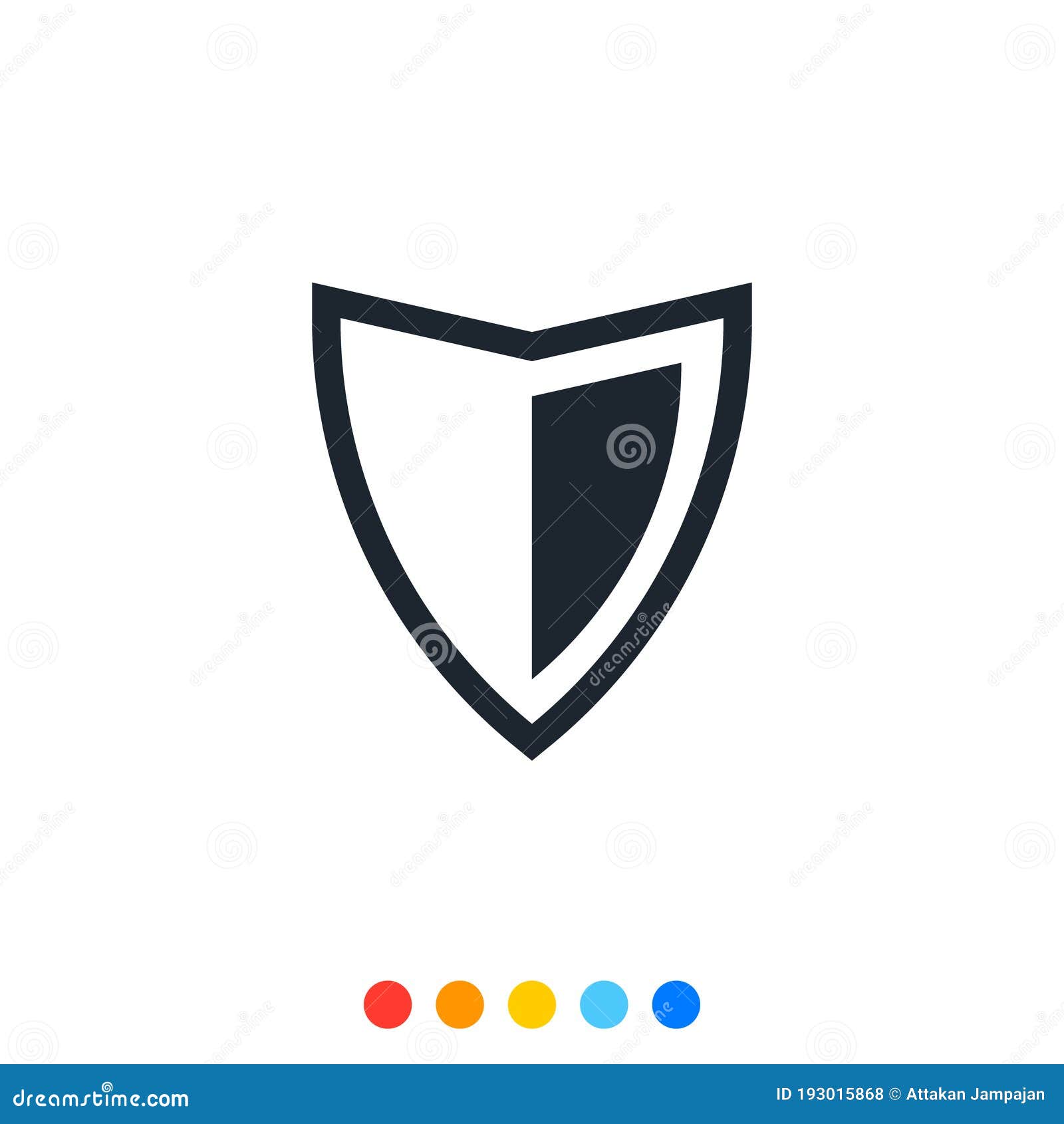 Protection Shield Icon,Interception Icon,Antivirus Icon Stock Vector ...