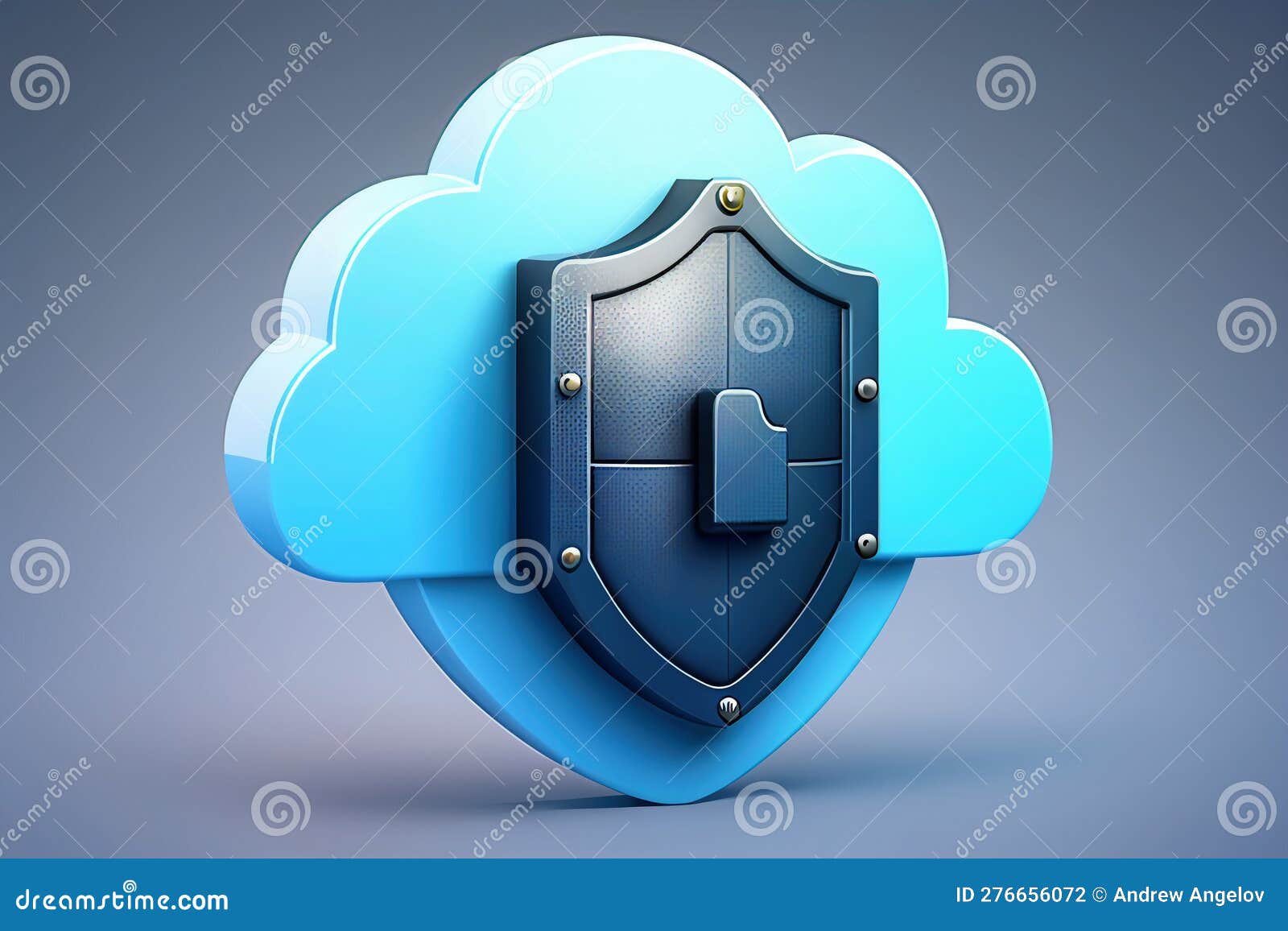 Protection Shield and Network Protection Concept from Lines, Triangles ...