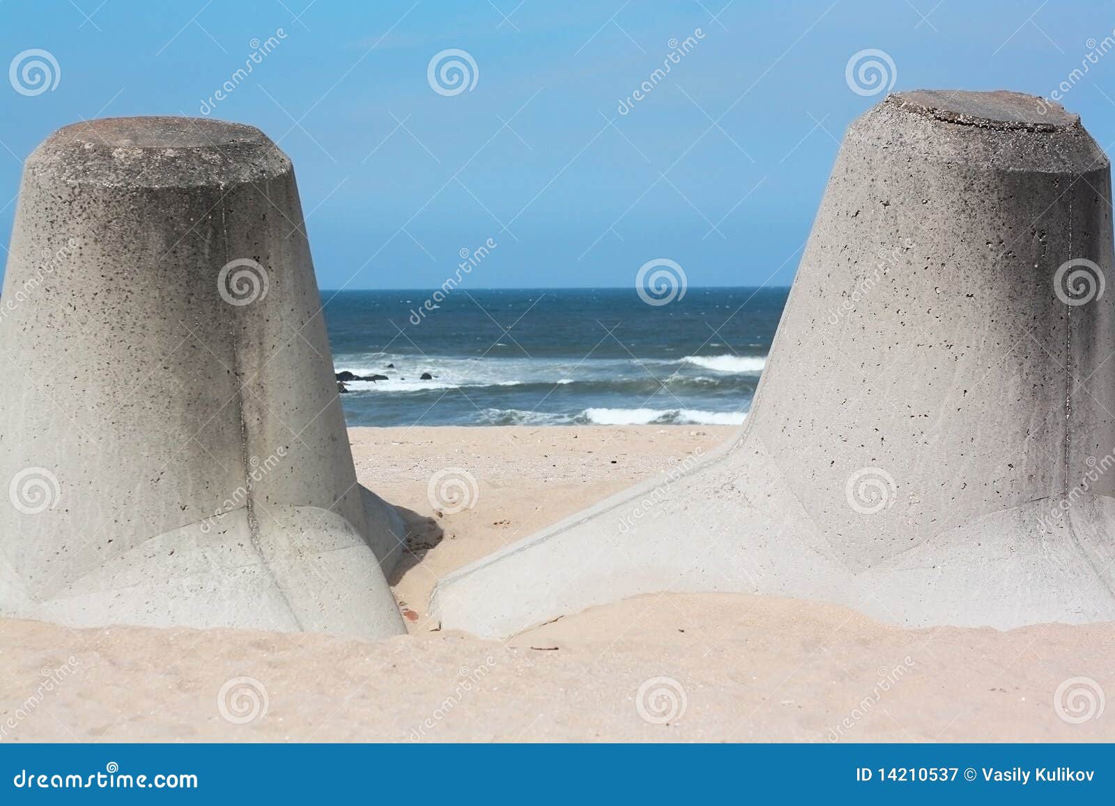 Protection from waves stock image. Image of tide, activity - 14210537