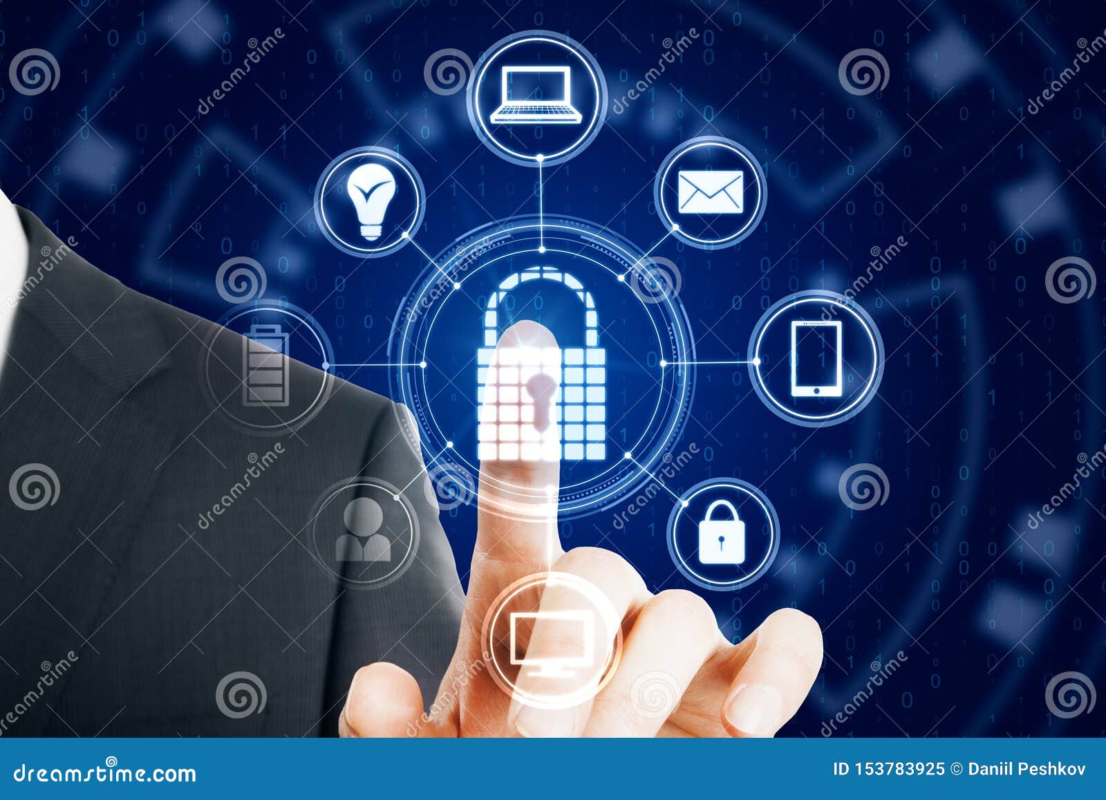 Protection and web concept stock image. Image of password - 153783925