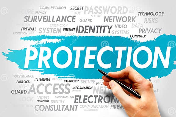 PROTECTION stock photo. Image of protection, design, concept - 56434390
