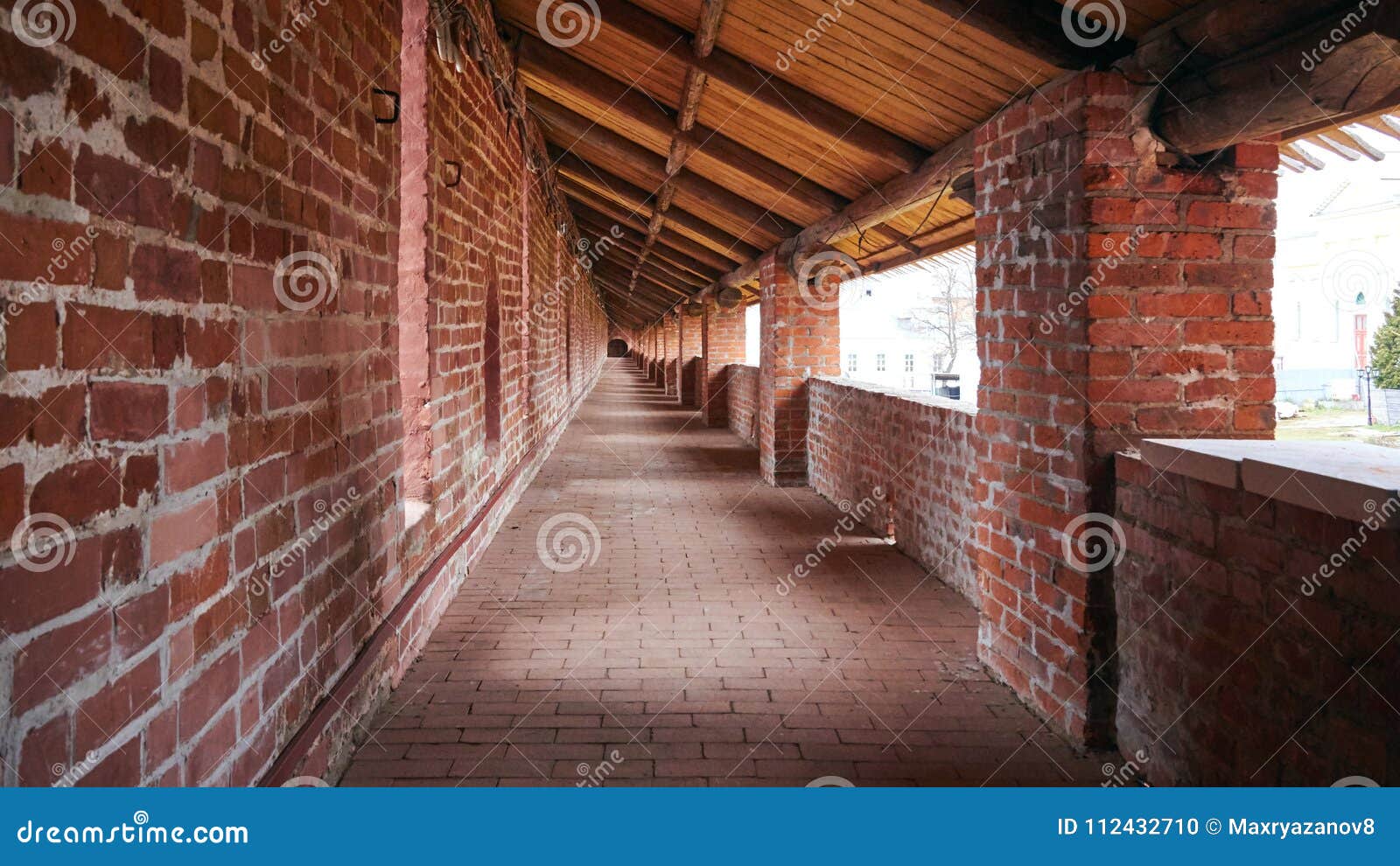 Protective Brick Wall of the Kremlin Stock Photo - Image of brick ...