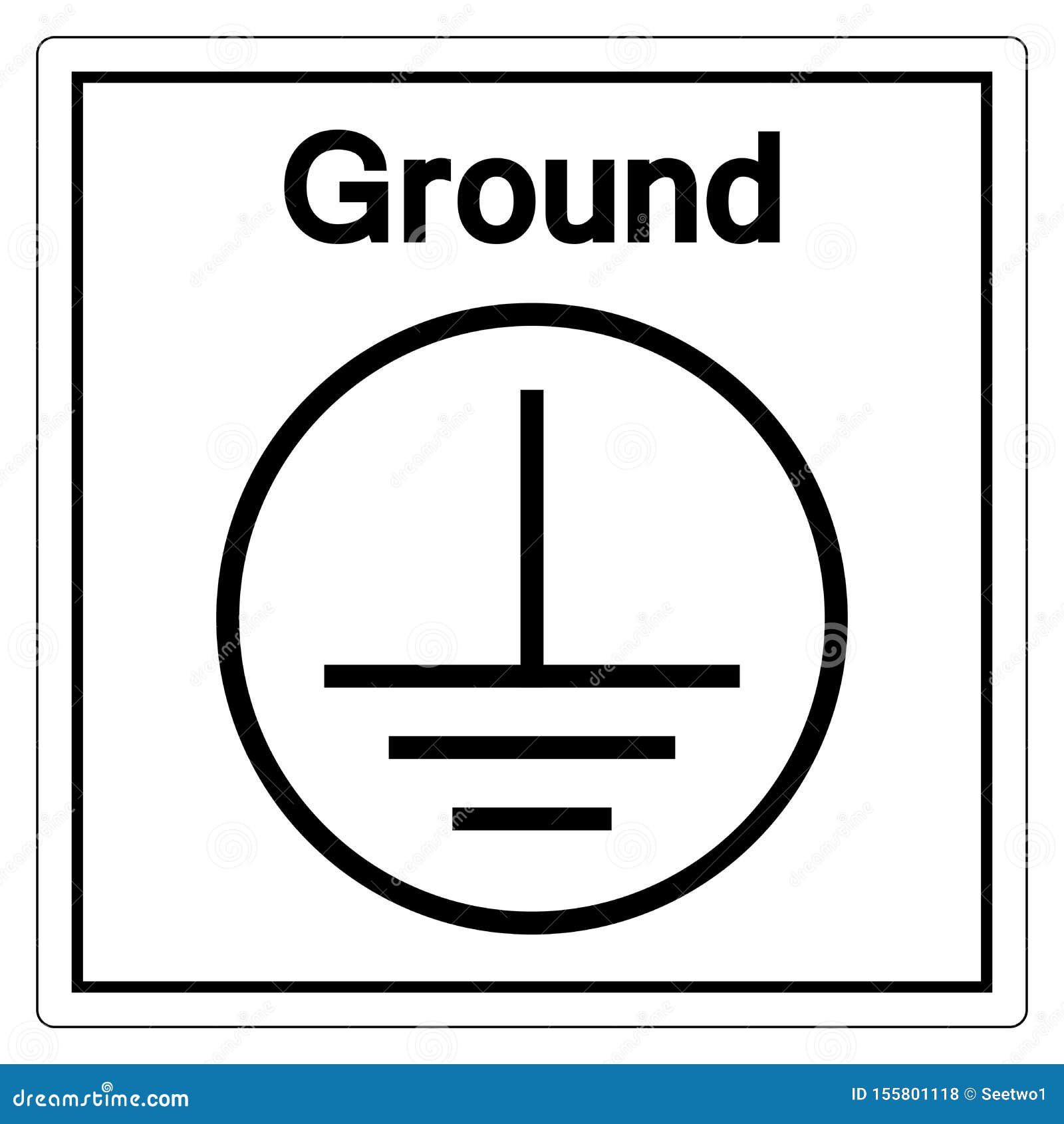 Ground Schematic Symbol