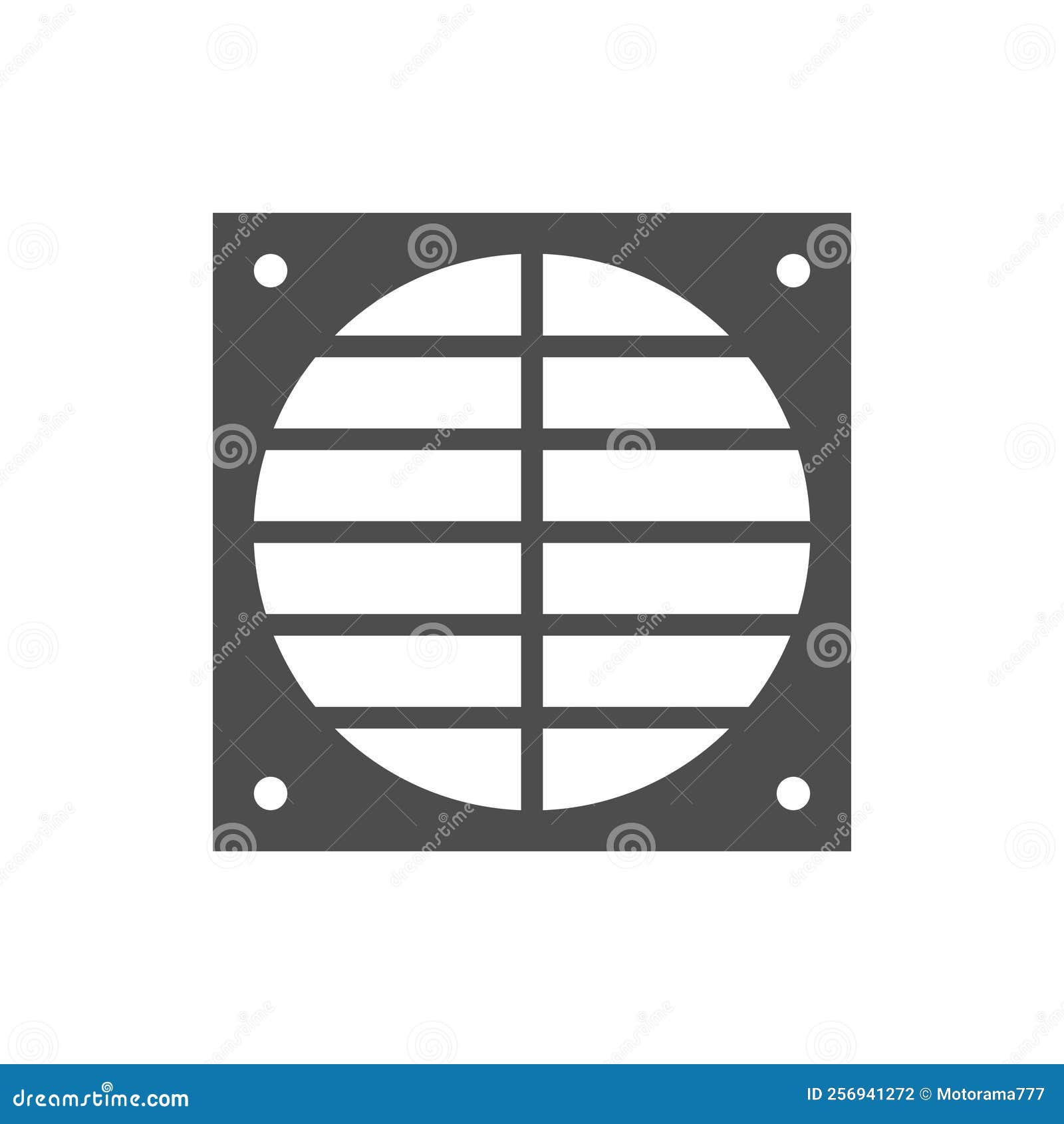 Protective Fan Grid Glyph Icon Stock Vector - Illustration of ...