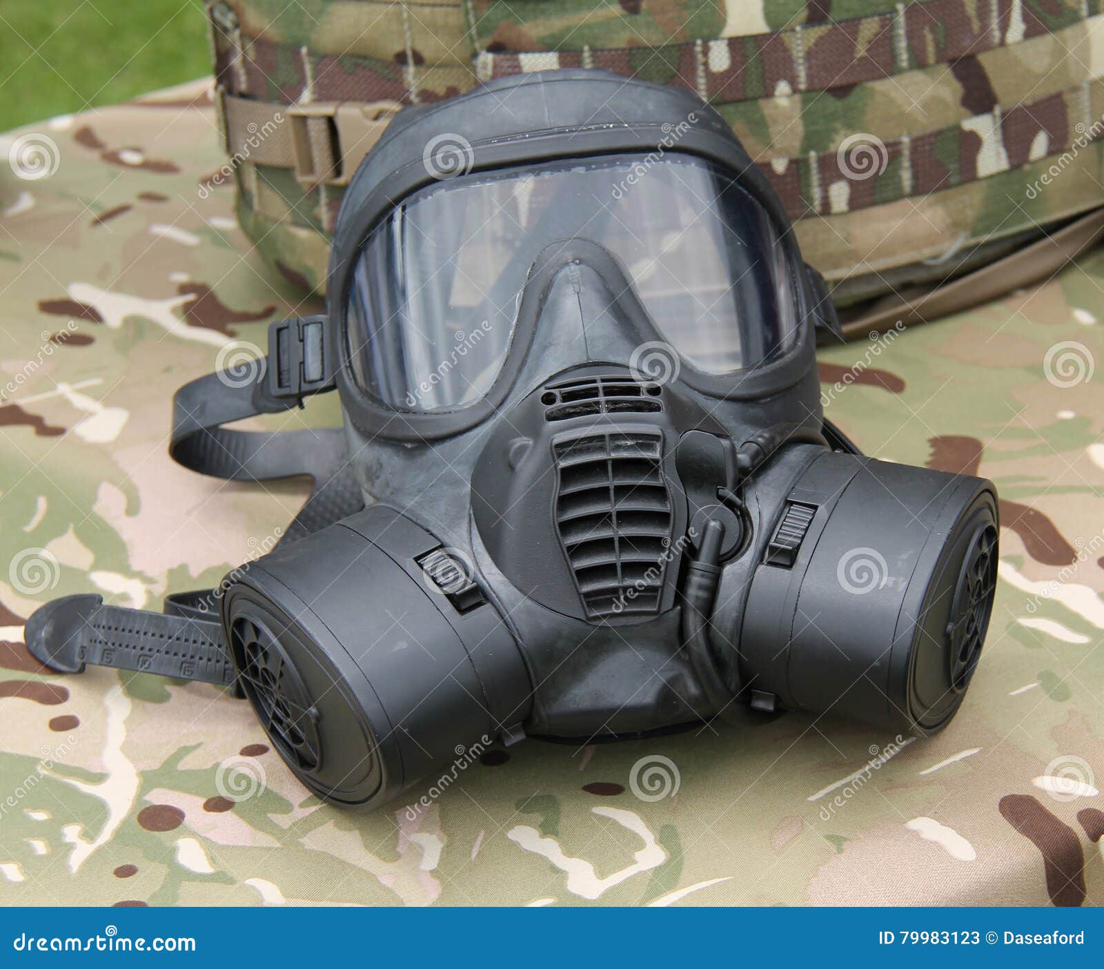 Protective Gas Mask. stock image. Image of danger, fight - 79983123
