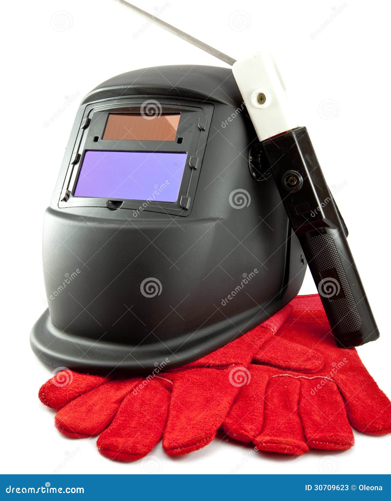 Protective Mask of the Welder, Stock Image - Image of black, security ...