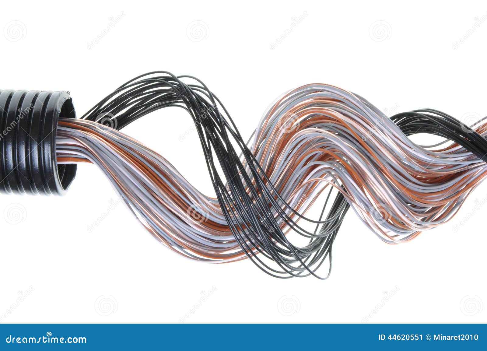 Pipe And Cables In The Soil After Digging. Stock Image | CartoonDealer ...