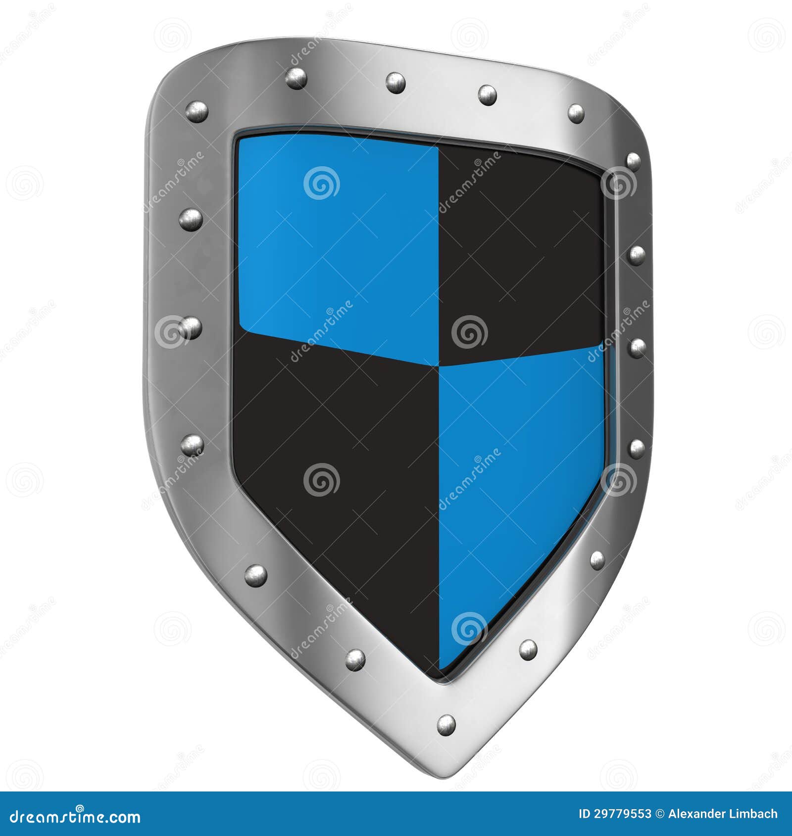 Protective Shield With Blue Laser Beam Isolated On Transparent ...