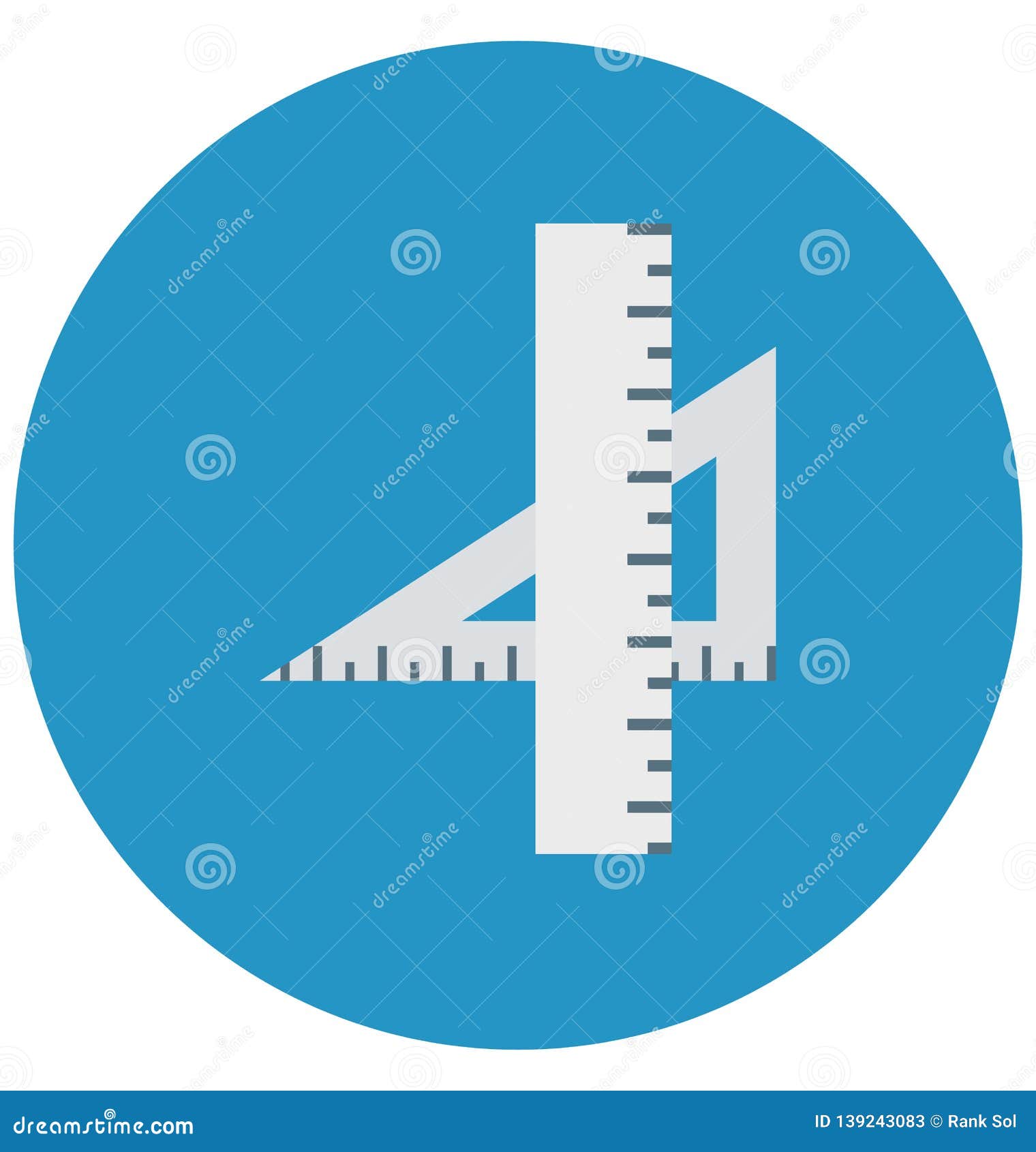 Protector, Ruler Color Isolated Vector Icon that Can Be Easily Modified ...