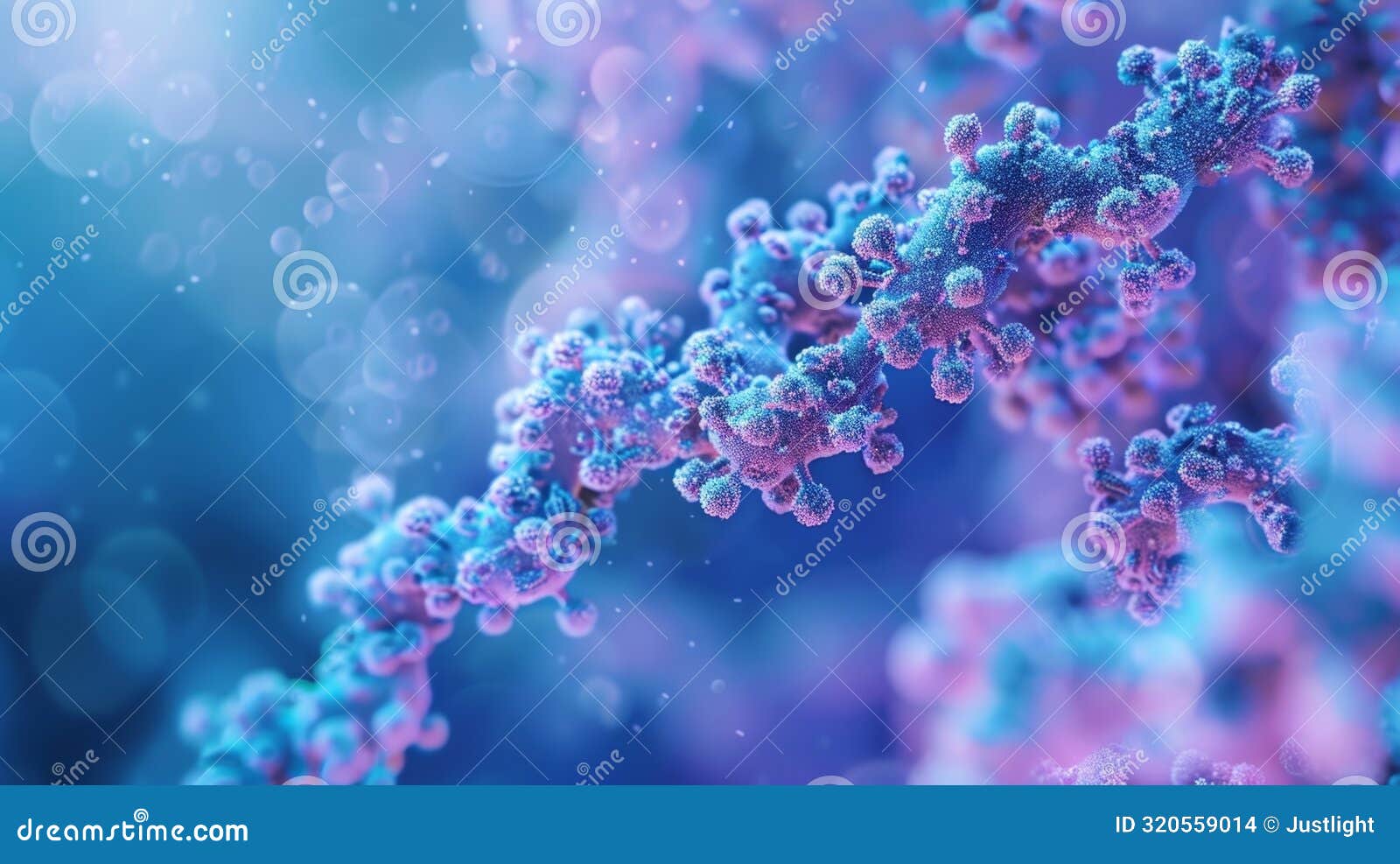 A Protein with a Darkened Section Indicating Posttranslational ...