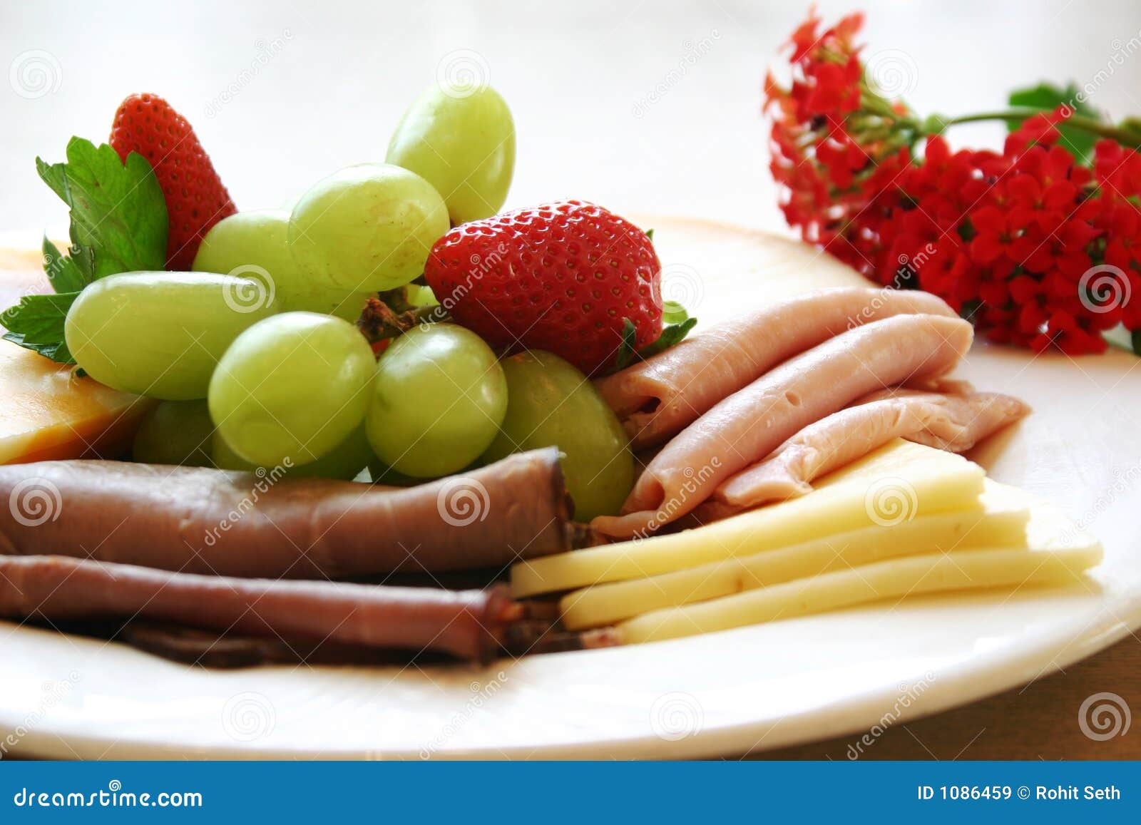 Protein Platter stock image. Image of delicious, healthy - 1086459