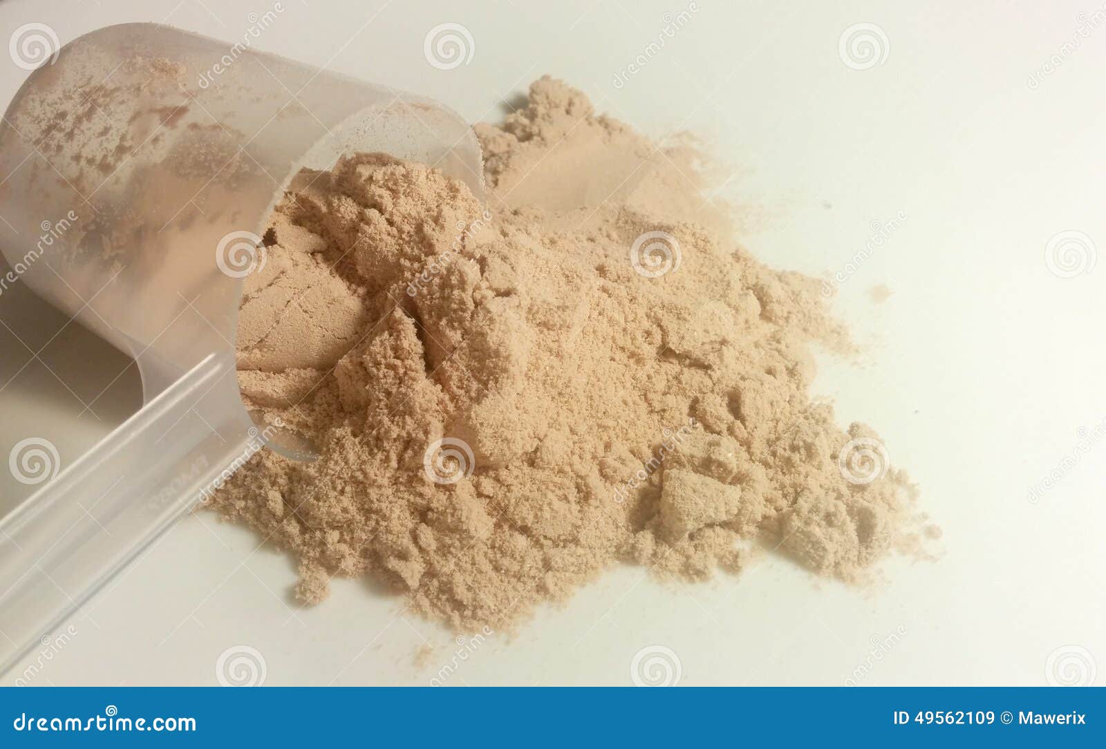 PRotein powder on plate stock image. Image of bodybuilding - 49562109