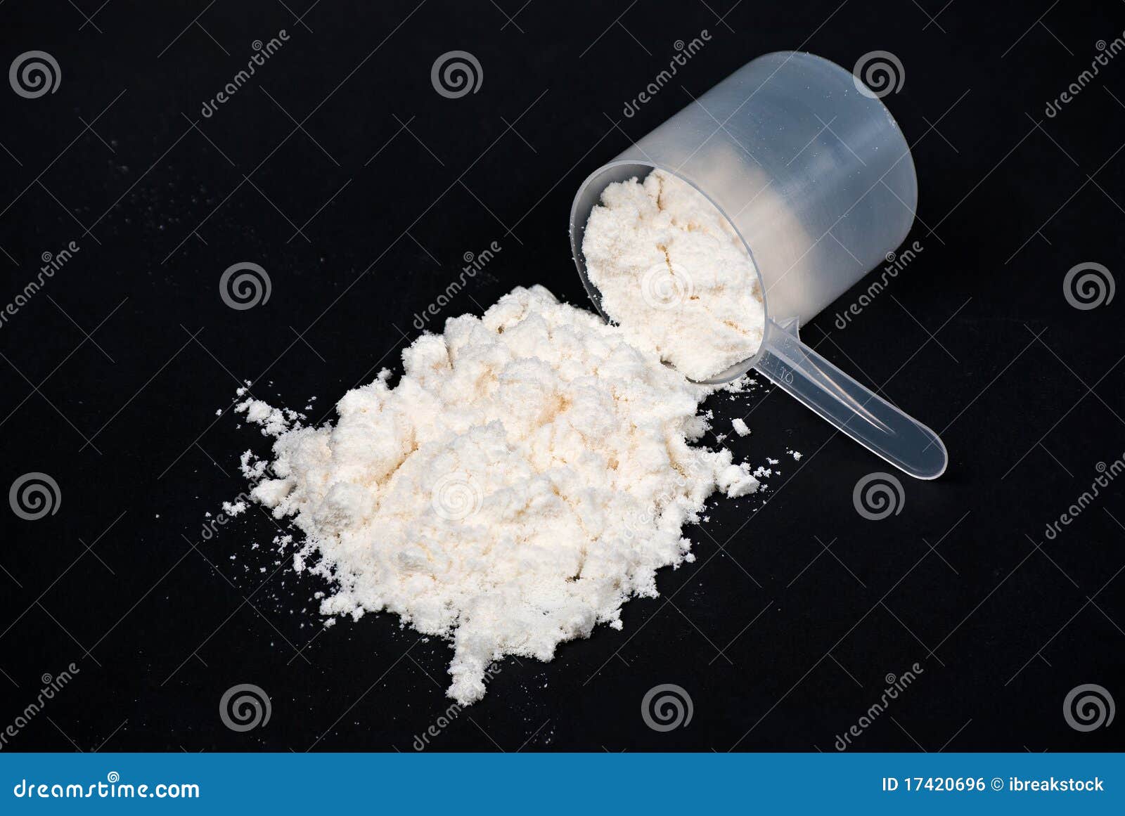 Protein powder scoop stock photo. Image of blending, power - 17420696