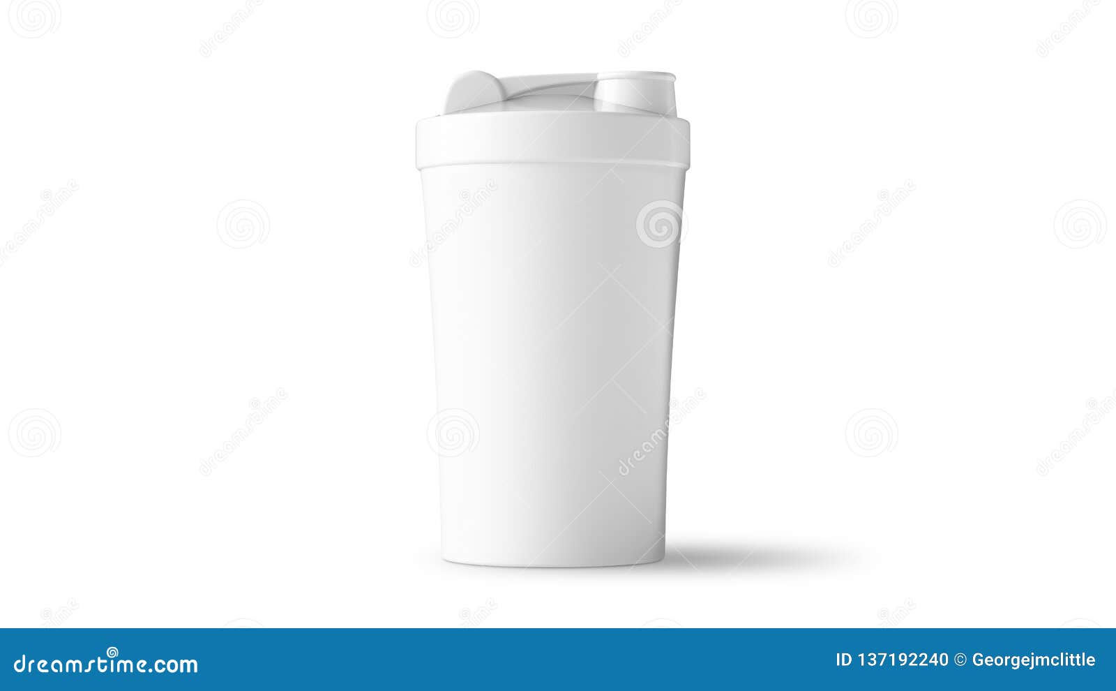 Protein Shaker Design Template. Plastic Sports Nutrition Shaker Cartoon ...