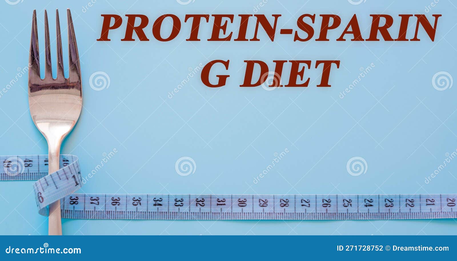 Protein-sparing diet stock photo. Image of layout, flat - 271728752