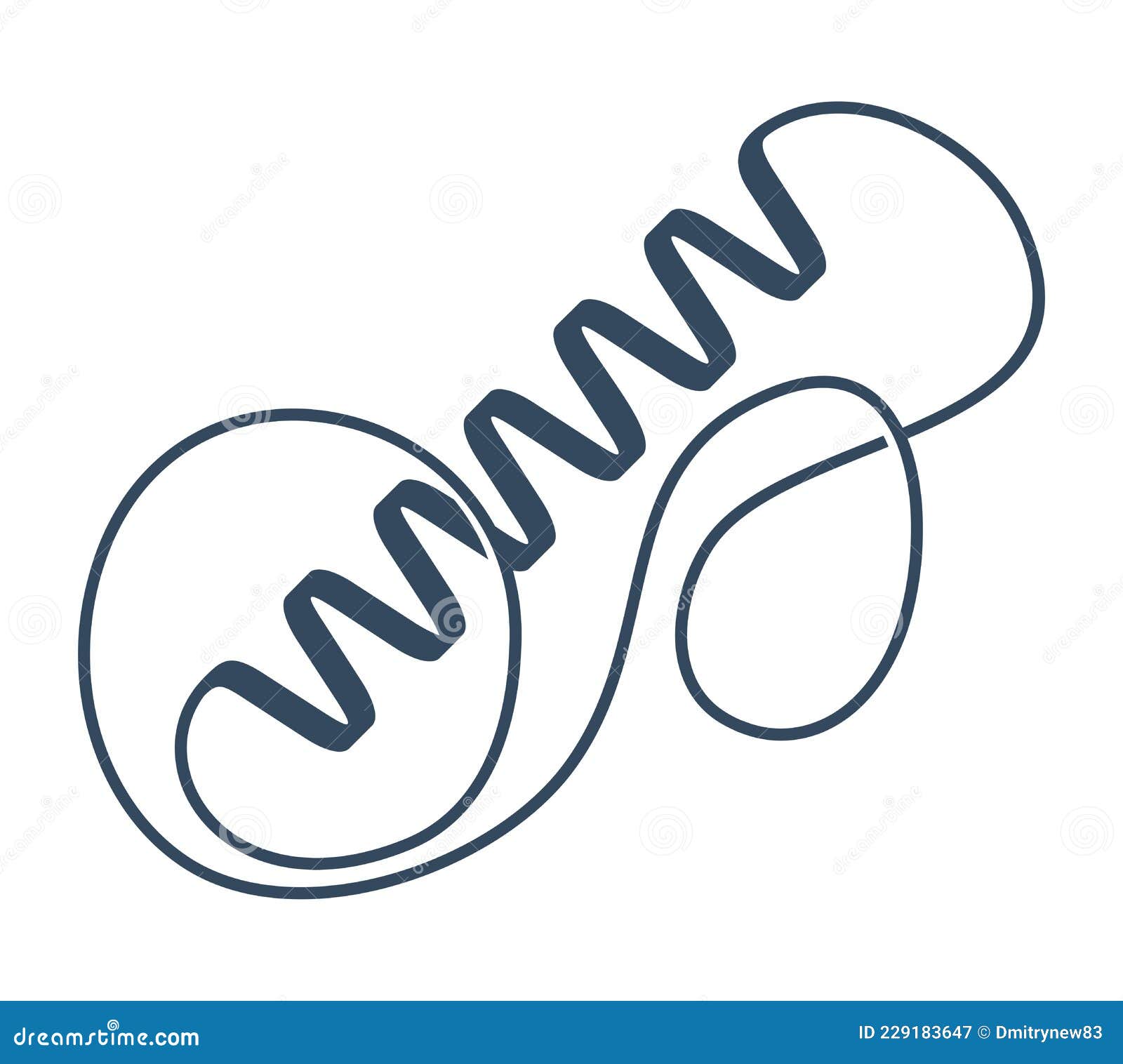 Protein Structure Flat Simple Icon Stock Vector - Illustration of ...