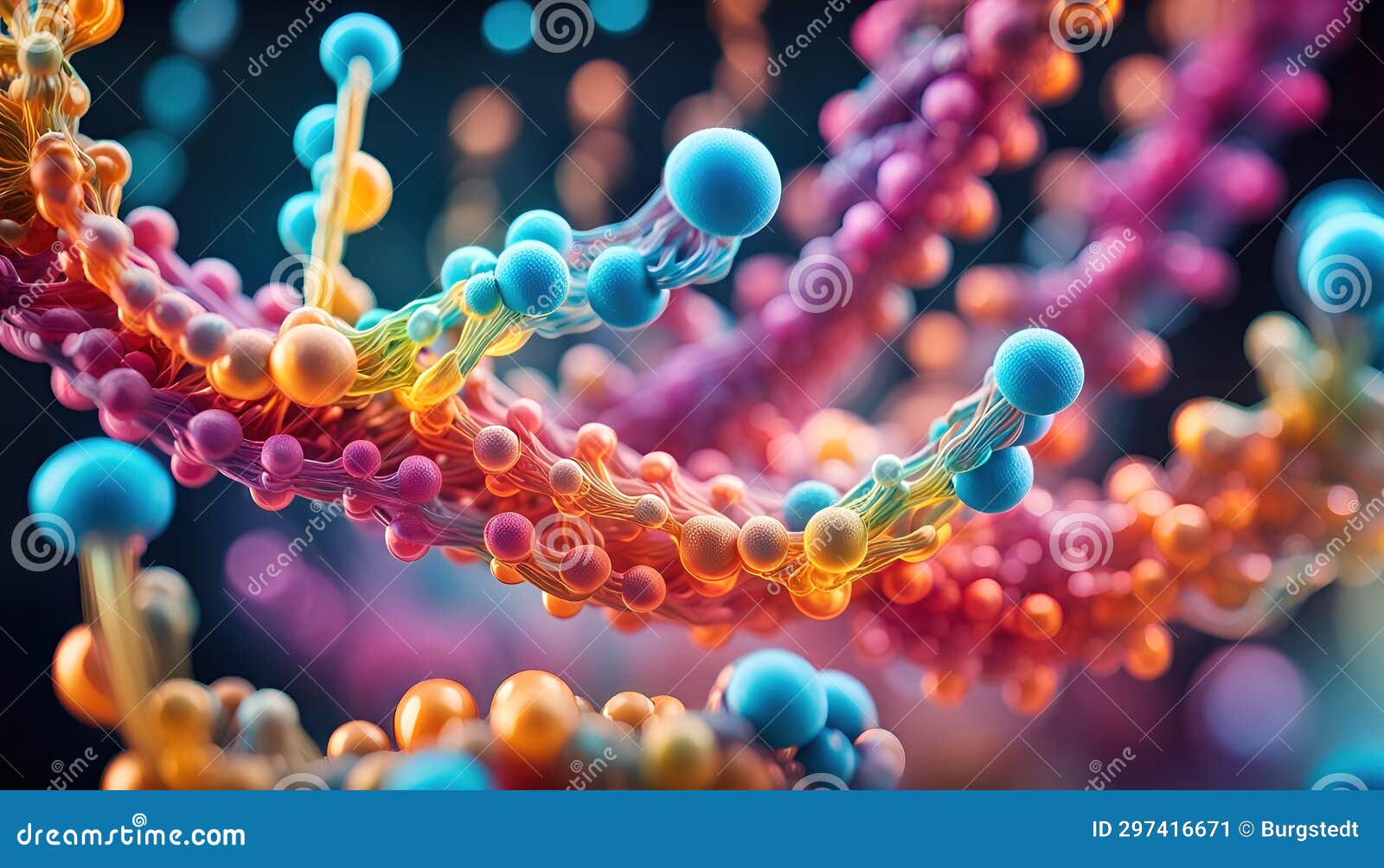 Protein Structure or Macromolecules Consisting of a Chain of Amino Acid ...