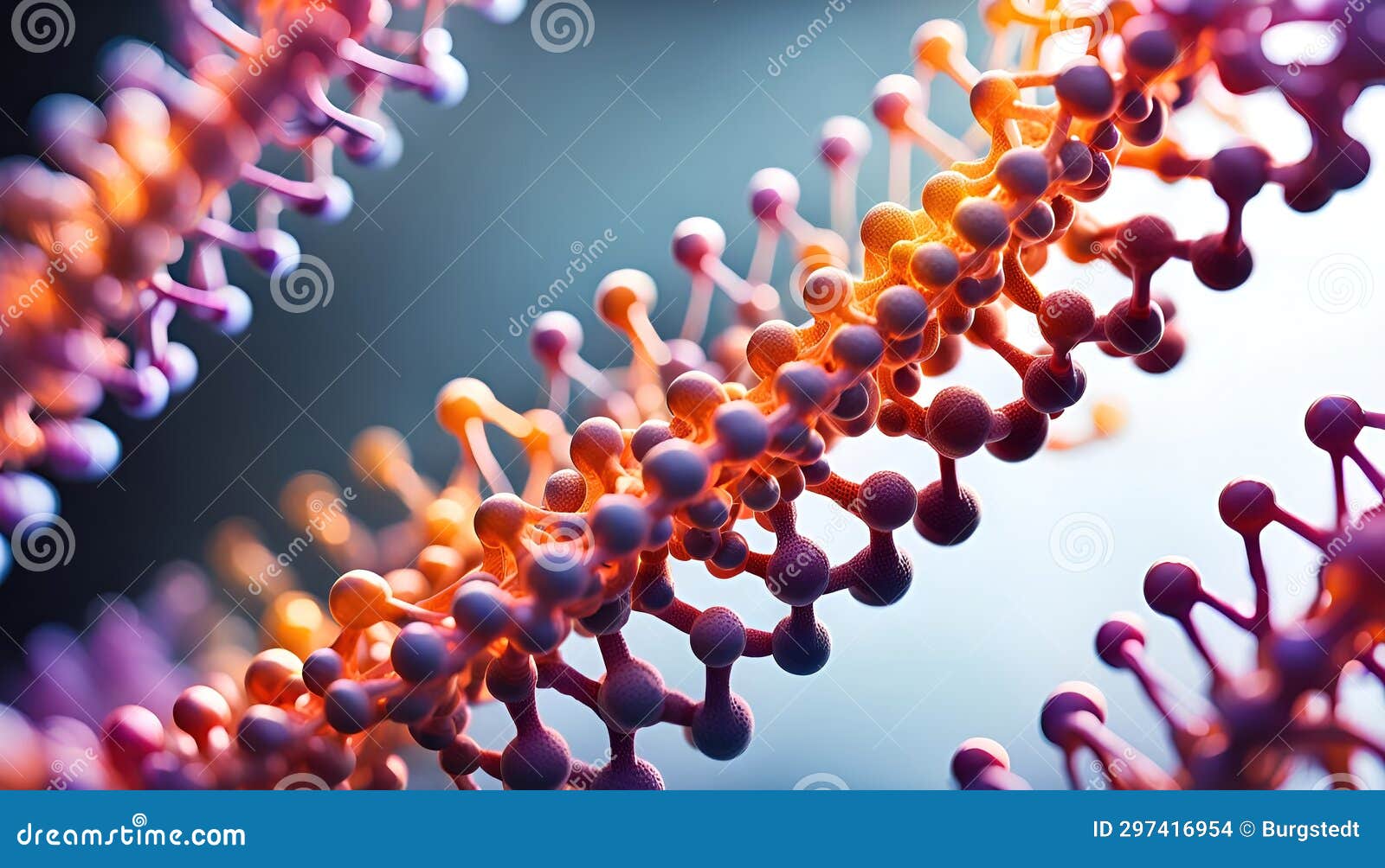 Protein Structure or Macromolecules Consisting of a Chain of Amino Acid ...