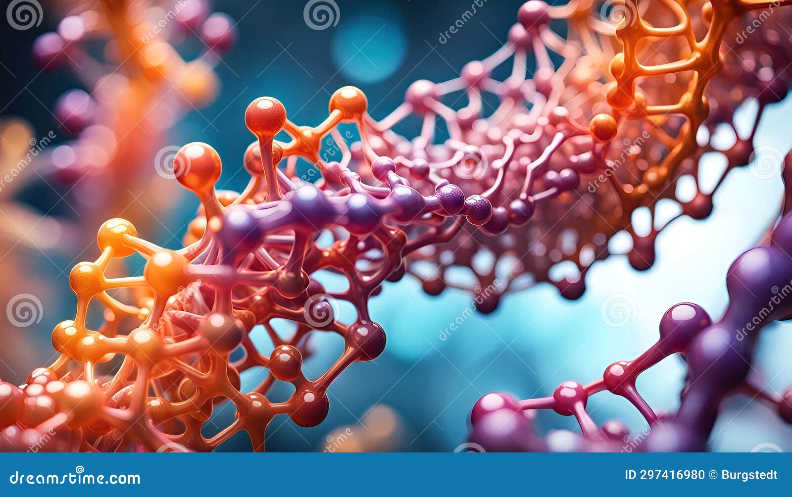 Protein Structure or Macromolecules Consisting of a Chain of Amino Acid ...