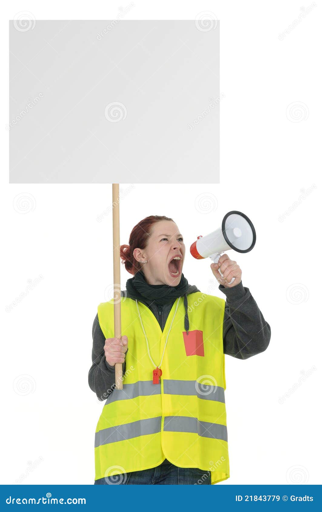 Protest stock image. Image of picketer, demo, picket - 21843779
