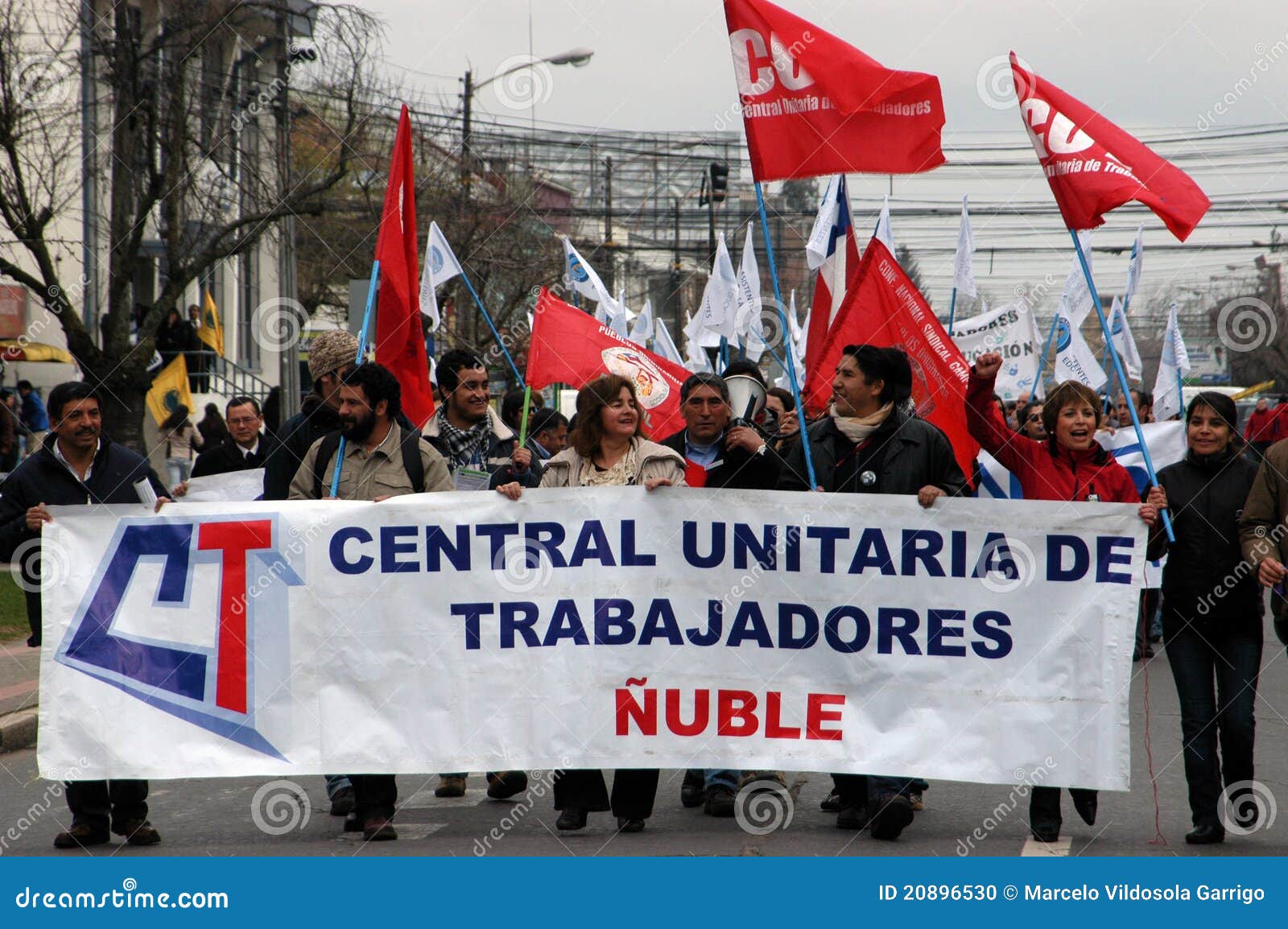Protest Against Education Reform in Chile Editorial Image - Image of ...