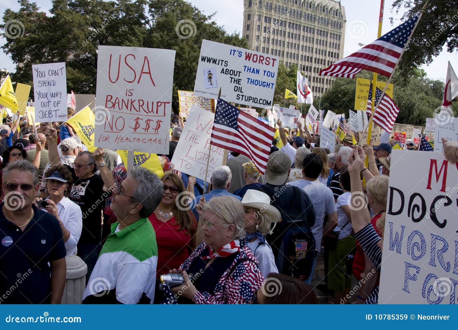 Protest Crowd editorial stock image. Image of banner - 10785359