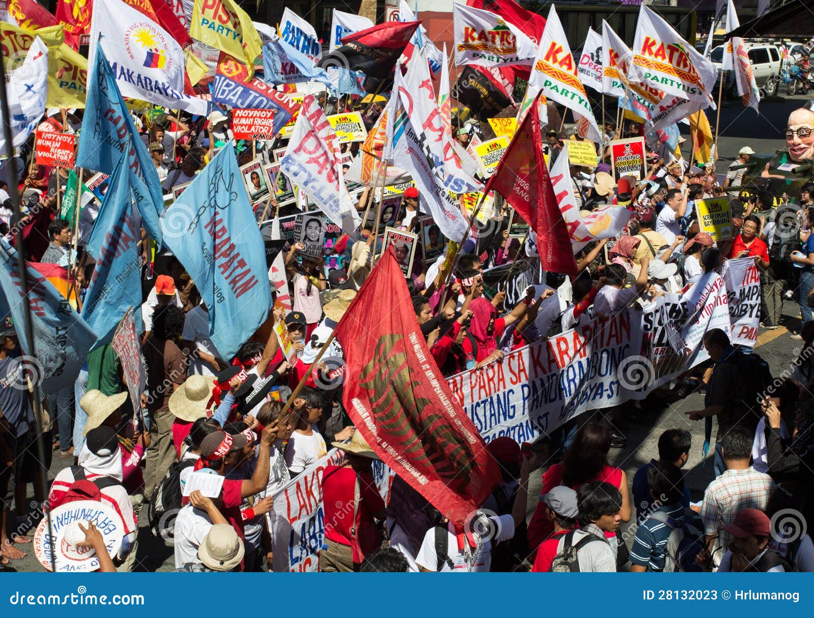 Protest during Human Rights Day Editorial Stock Photo - Image of ...