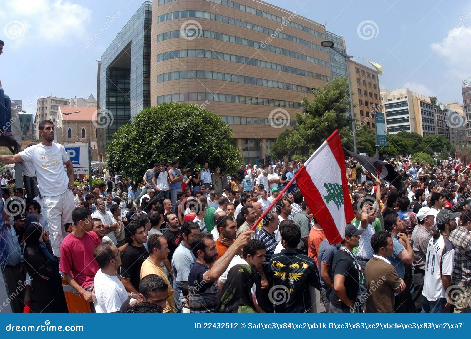 Protest in Lebanon editorial photography. Image of political - 22432512