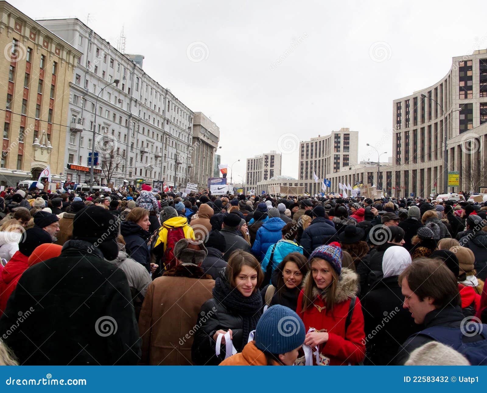 Protest manifestation editorial photography. Image of opposition - 22583432