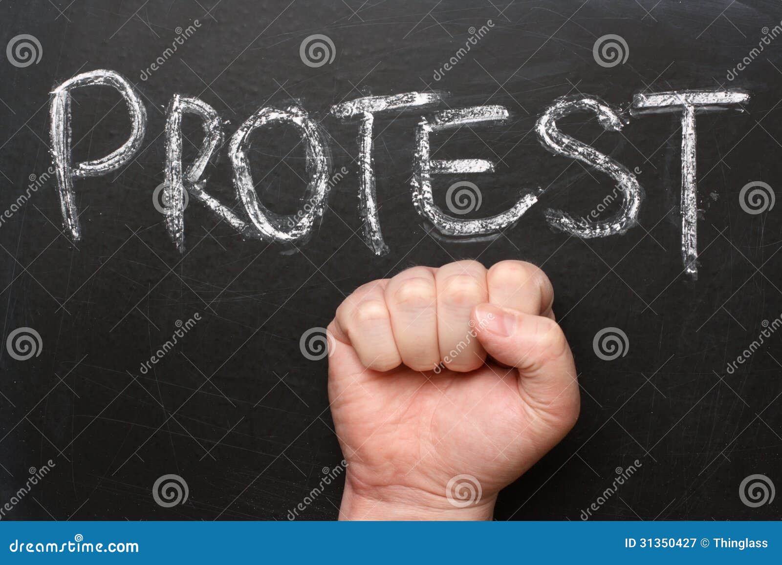 Protesta imagen de archivo. Imagen de protesta, civil - 31350427