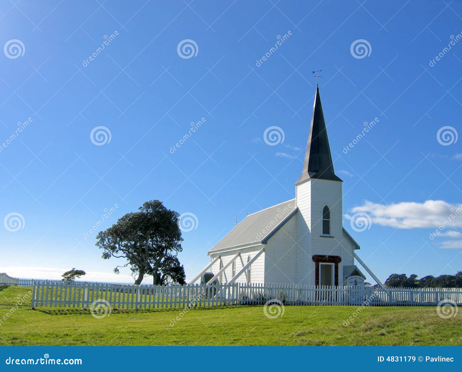 Protestant church stock image. Image of chapel, rural - 4831179