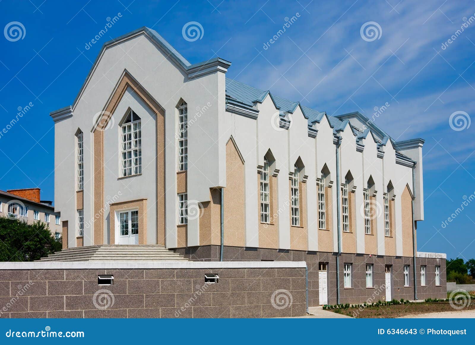 Protestant Church stock image. Image of culture, landmark - 6346643