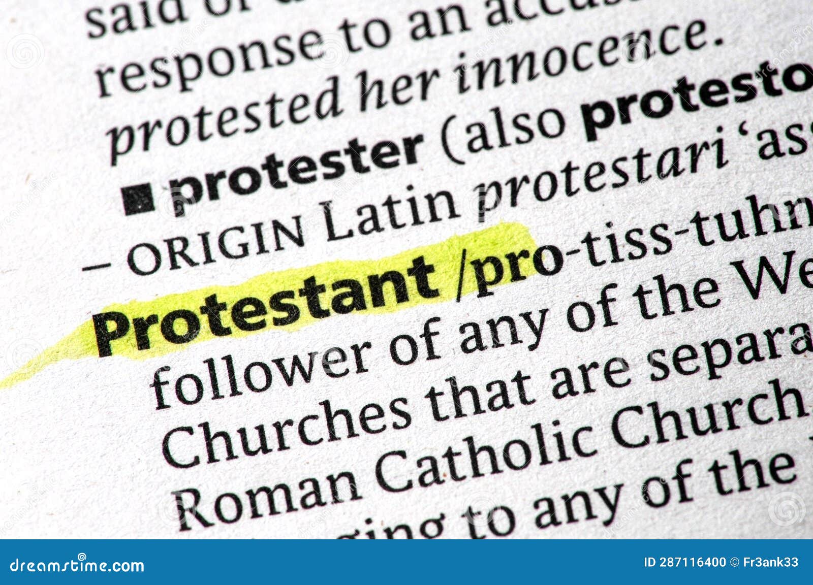 Protestant stock photo. Image of order, close, christ - 287116400