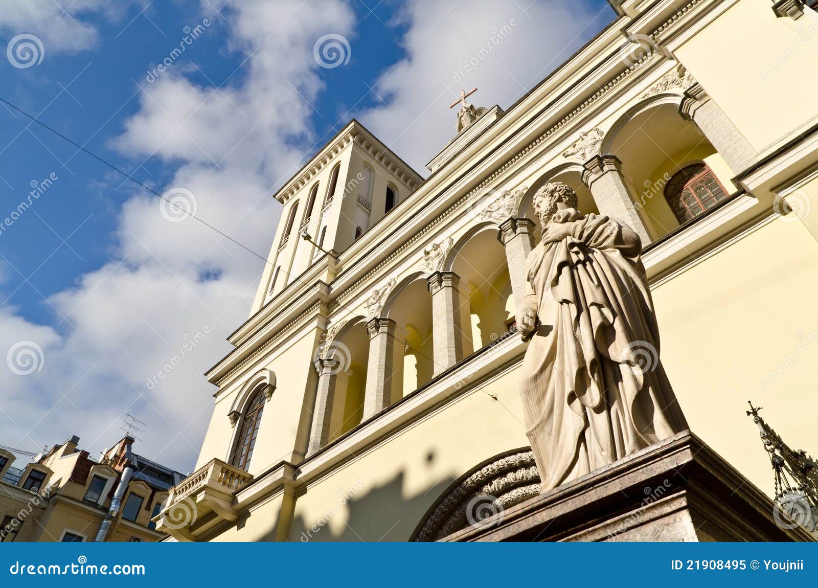 Protestant Evangelical Church Stock Image - Image of famous, european ...