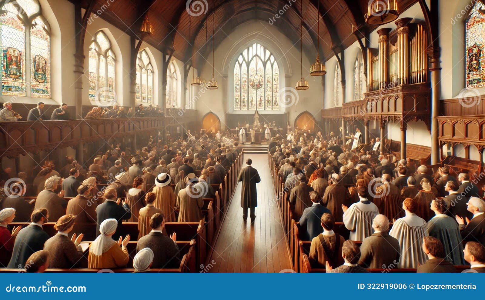Protestant Worship in a Church with Diverse Congregation Stock ...