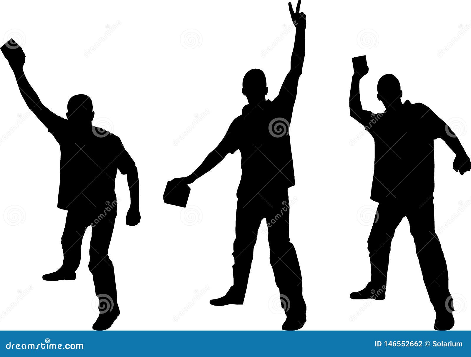 Protester Vector Illustration | CartoonDealer.com #146552662