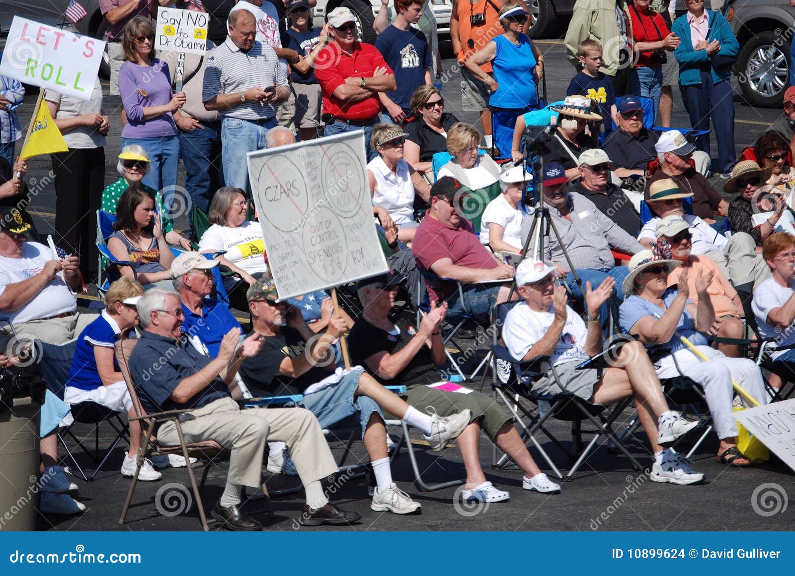 Protesters Cheering the Speaker Editorial Stock Image - Image of care ...
