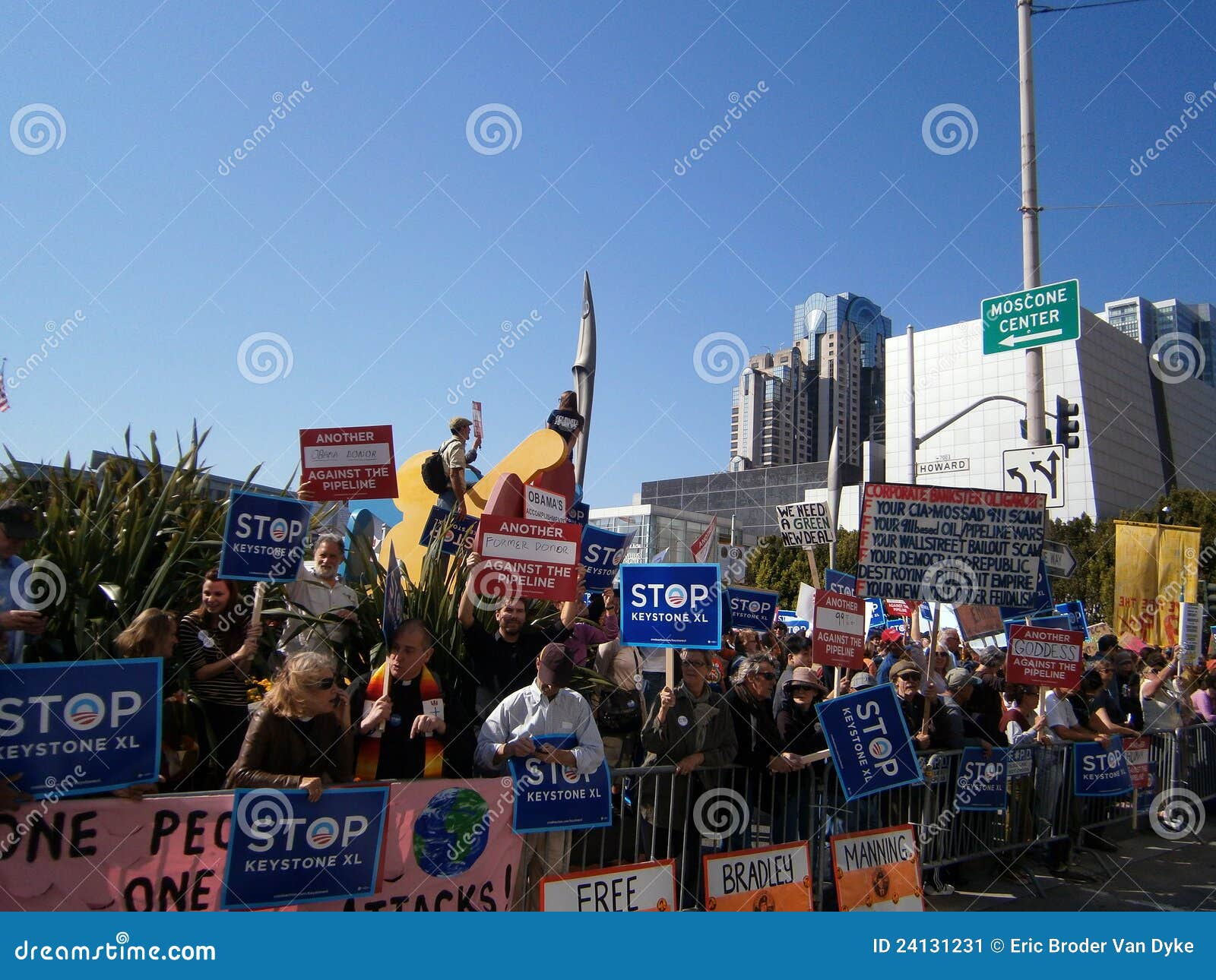 Protesters hold large Sign editorial photo. Image of banner - 24131231
