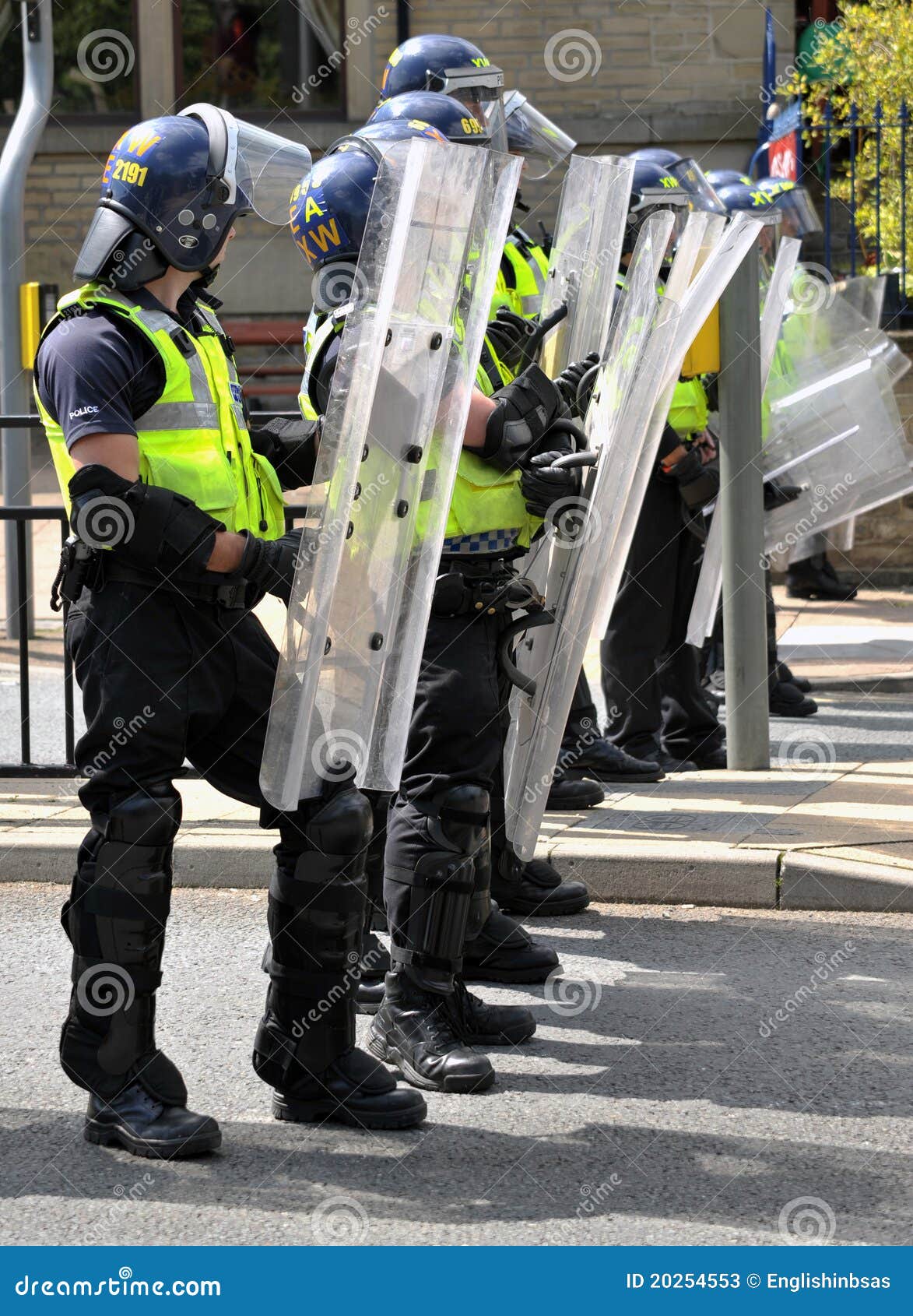 Protesters and Police at a Demonstration Editorial Stock Photo - Image ...