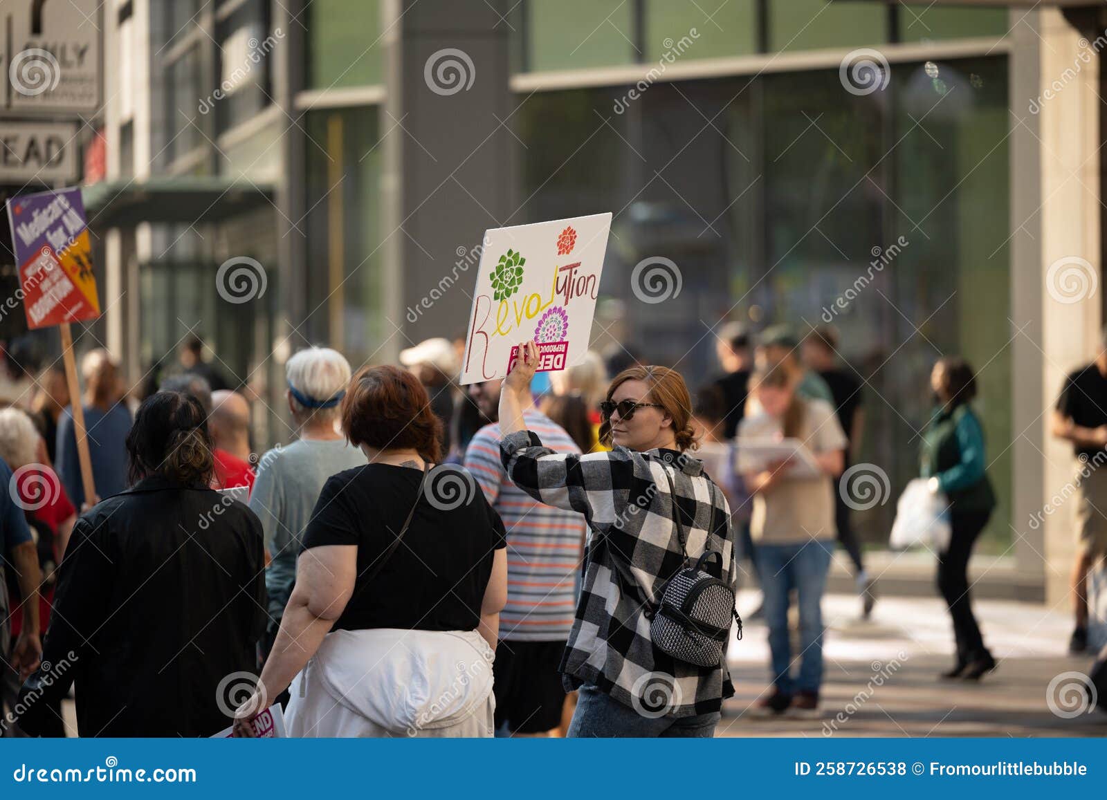Roe V Wade Women S Day Protest In Seattle Washington On October 8