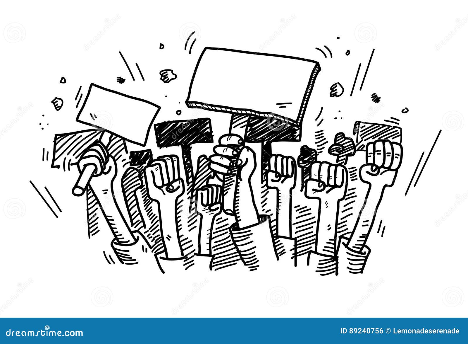 Protesting Cartoons, Illustrations & Vector Stock Images - 7946 ...