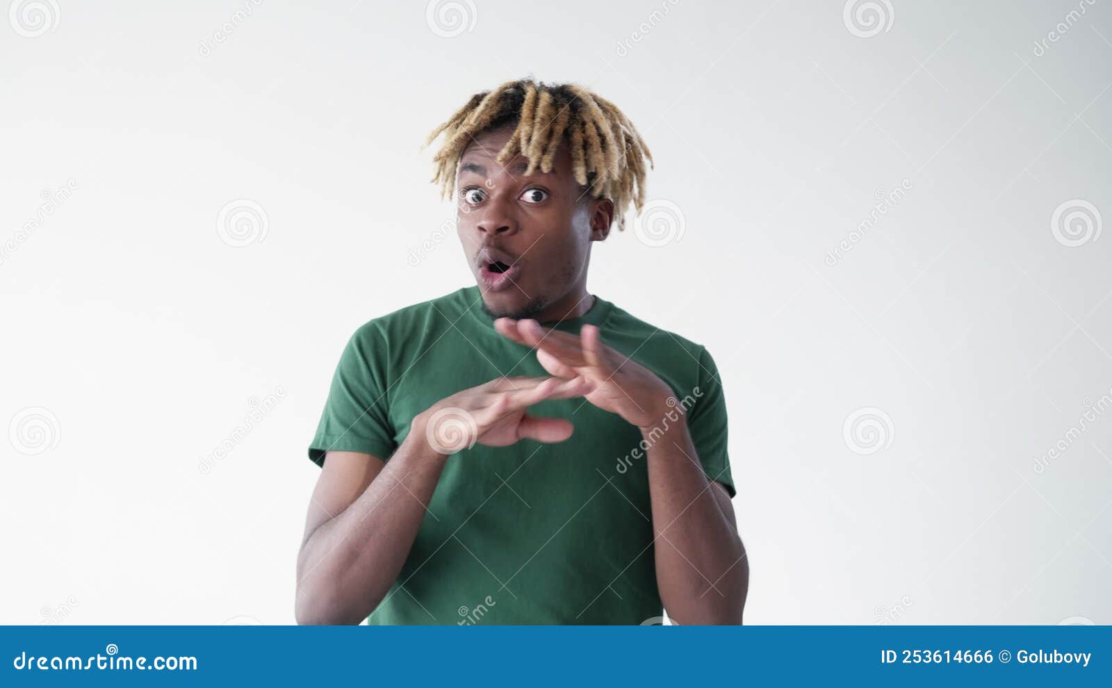 Protesting Gesture Refusing Man Meme Expression Stock Footage - Video ...