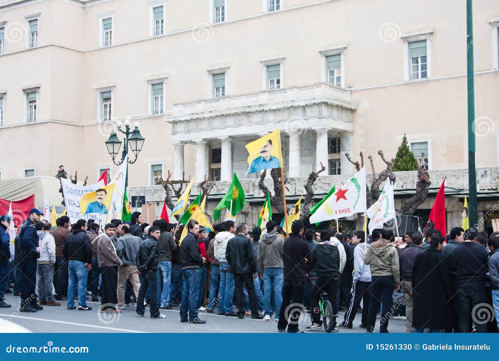 Protestors in Downtown Athens Editorial Image - Image of walk, public ...