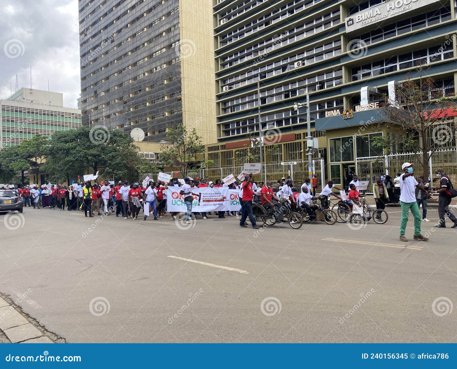 Protests in Nairobi Streets Editorial Image - Image of covid, protests ...