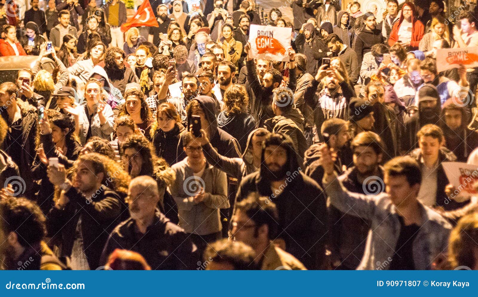 Protests on the Streets of Istanbul Editorial Photography - Image of ...