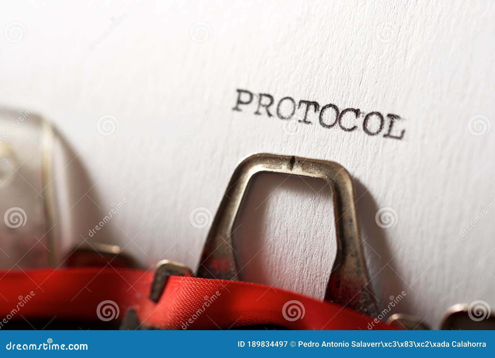 Protocol concept view stock image. Image of typescript - 189834497