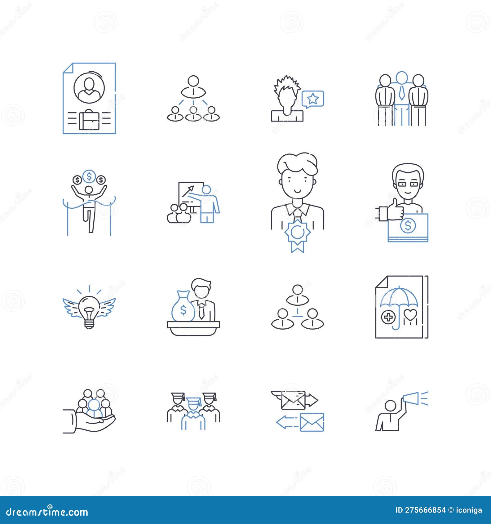 Protocol System Line Icons Collection. Interface, Encryption ...
